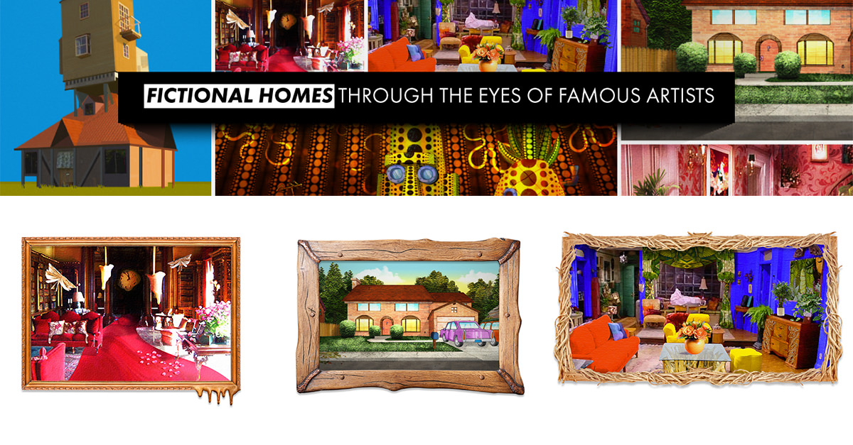 Fictional Homes Through the Eyes of Famous Artists | Buildworld